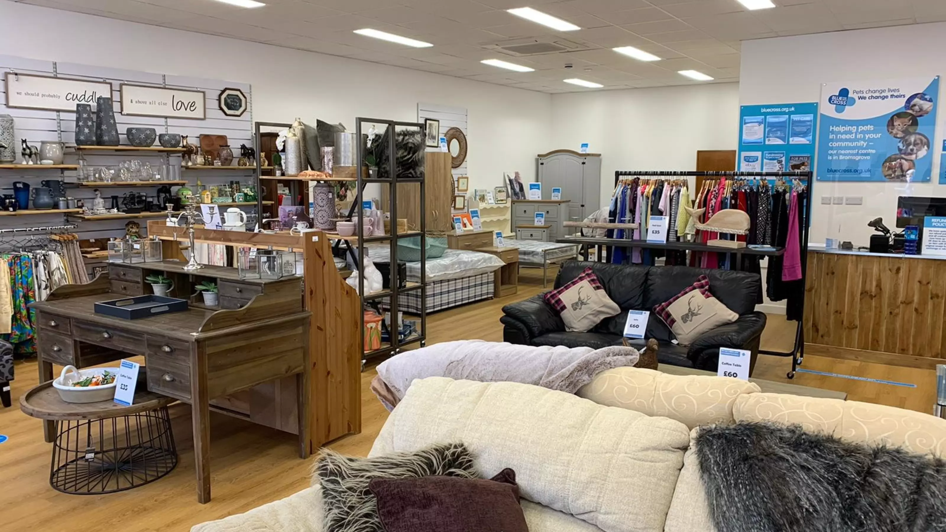 Charity shops taking furniture near me store